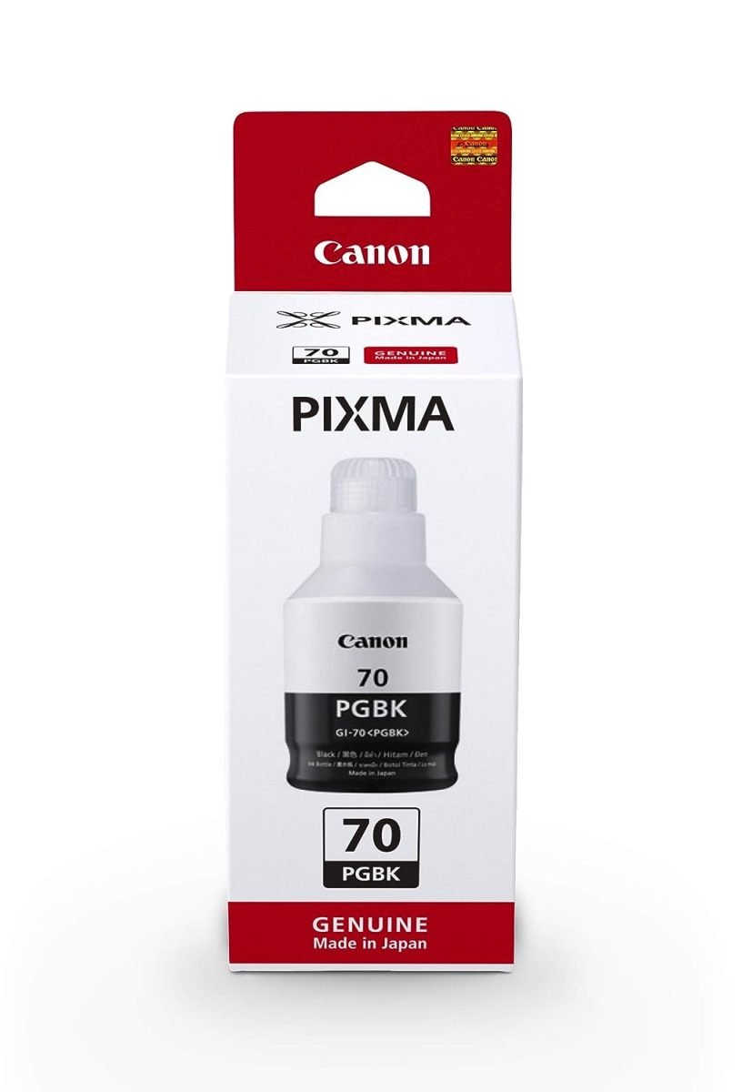 Canon Pixma GI-70 Black Original Ink Bottle – Print Care